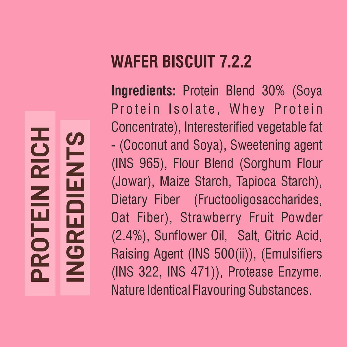 Millet Wafer Protein Bar - Strawberry Truffle – RiteBite Max Protein
