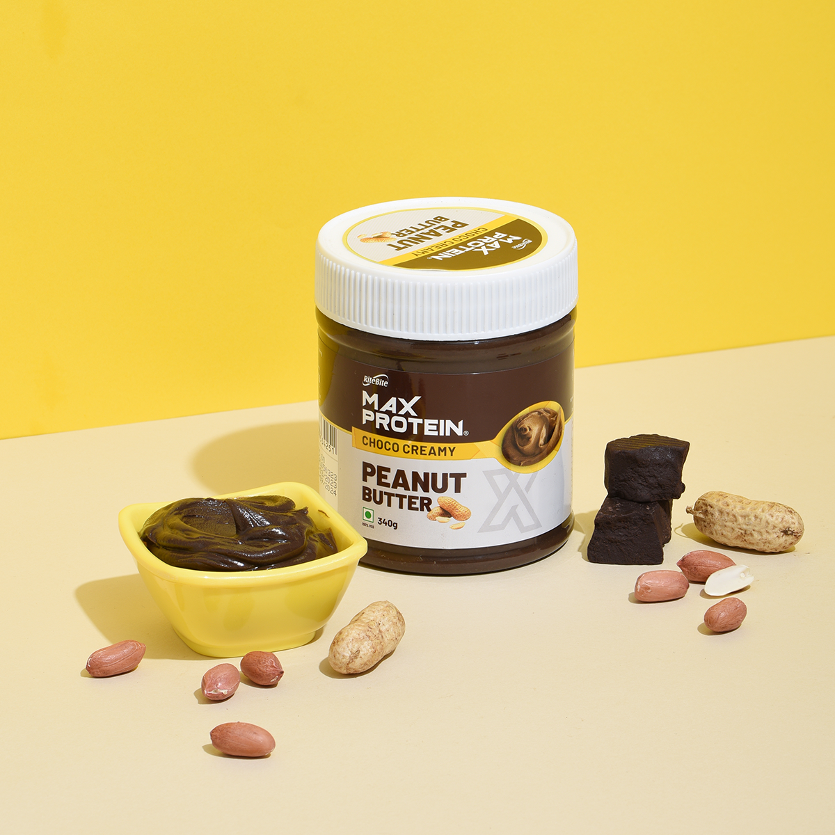 Max Protein Peanut Butter Choco Creamy – RiteBite Max Protein
